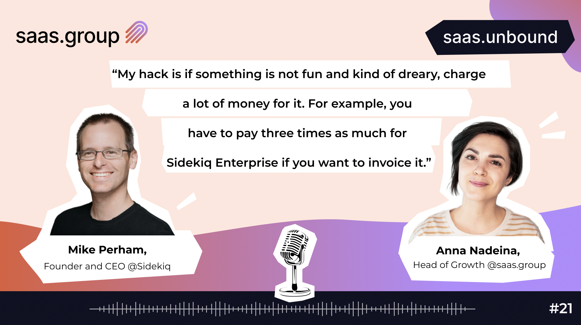 Mike Perham @Sidekiq. Bootstrapping a SaaS to $7M solo